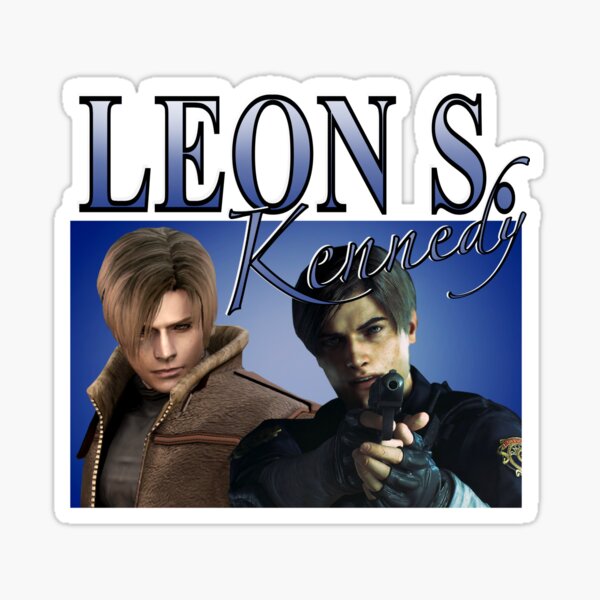 "Leon S. Kennedy Appreciation" Sticker for Sale by Lara Frost | Redbubble