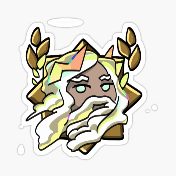 Zeus Bond Forged Icon Sticker For Sale By Mushroomman225 Redbubble