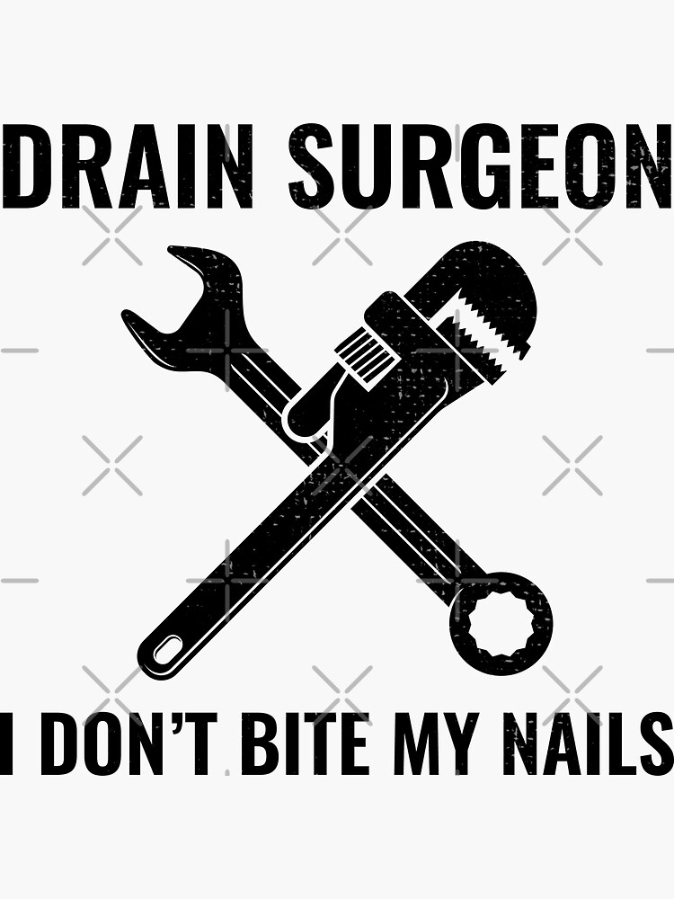 "Plumber Plumbing Craftsman Pipe fitter Funny Joke" Sticker for Sale by ...