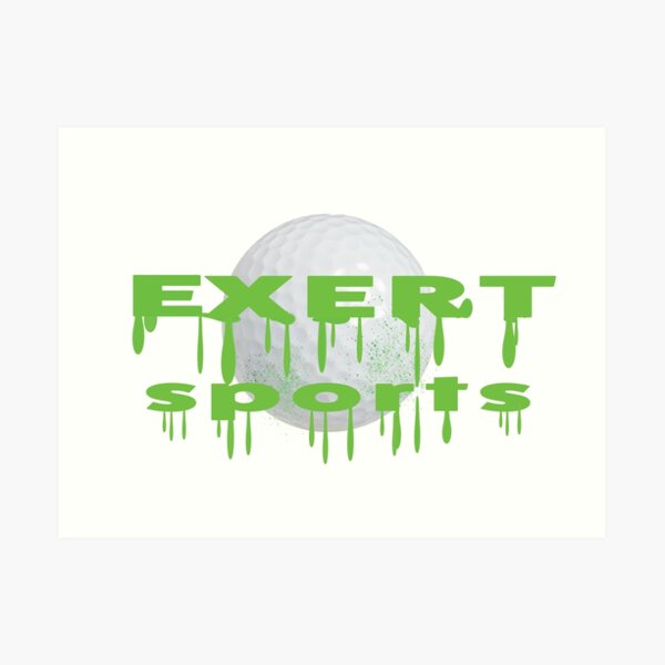 "Paint Drip Slime Effect From Exert Sports" Art Print by PopPucks ...