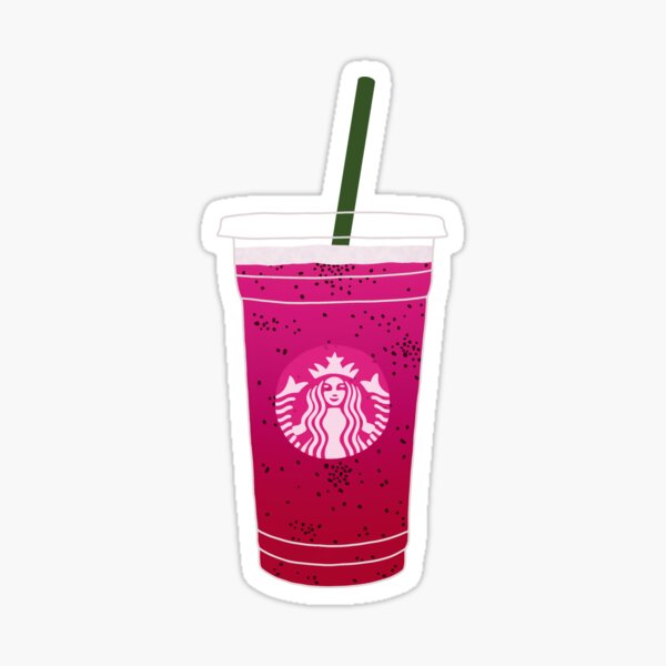 "dragonfruit refresher" Sticker for Sale by Erika-truelove | Redbubble