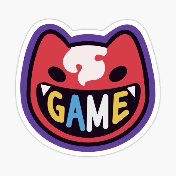 "Miya cat logo " Sticker for Sale by boroloquis | Redbubble