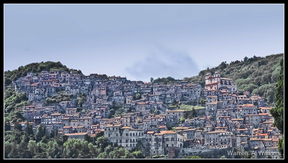 "Artena Italy" by Warren. A. Williams | Redbubble