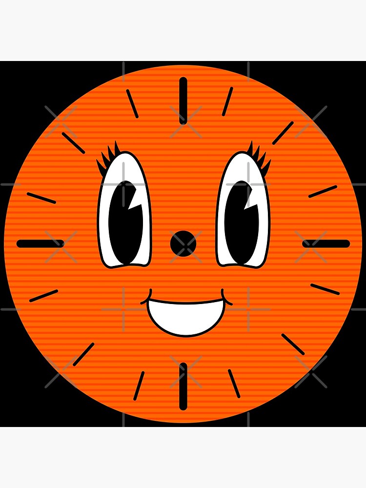 "Miss MINUTES Smile - Orange Screen Effect (Multiverse cartoon evil ...