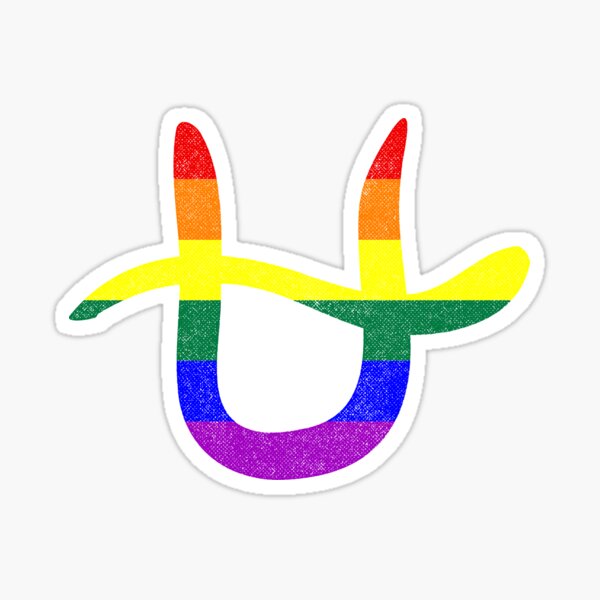 Lgbtq Gay Pride Flag Ophiuchus Zodiac Sign Sticker By Valador Redbubble