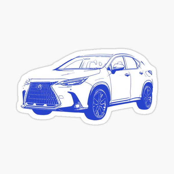 "lexus NX 2022" Sticker for Sale by MarianStore | Redbubble