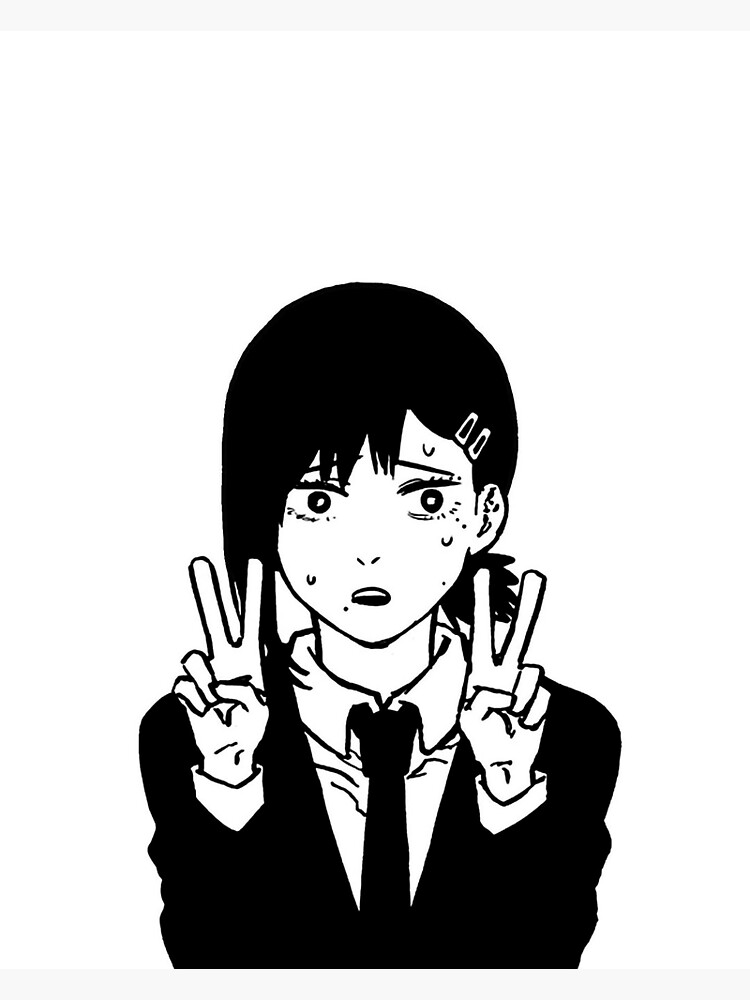 "Kobeni Peace Sign | Chainsaw man" Photographic Print for Sale by ...