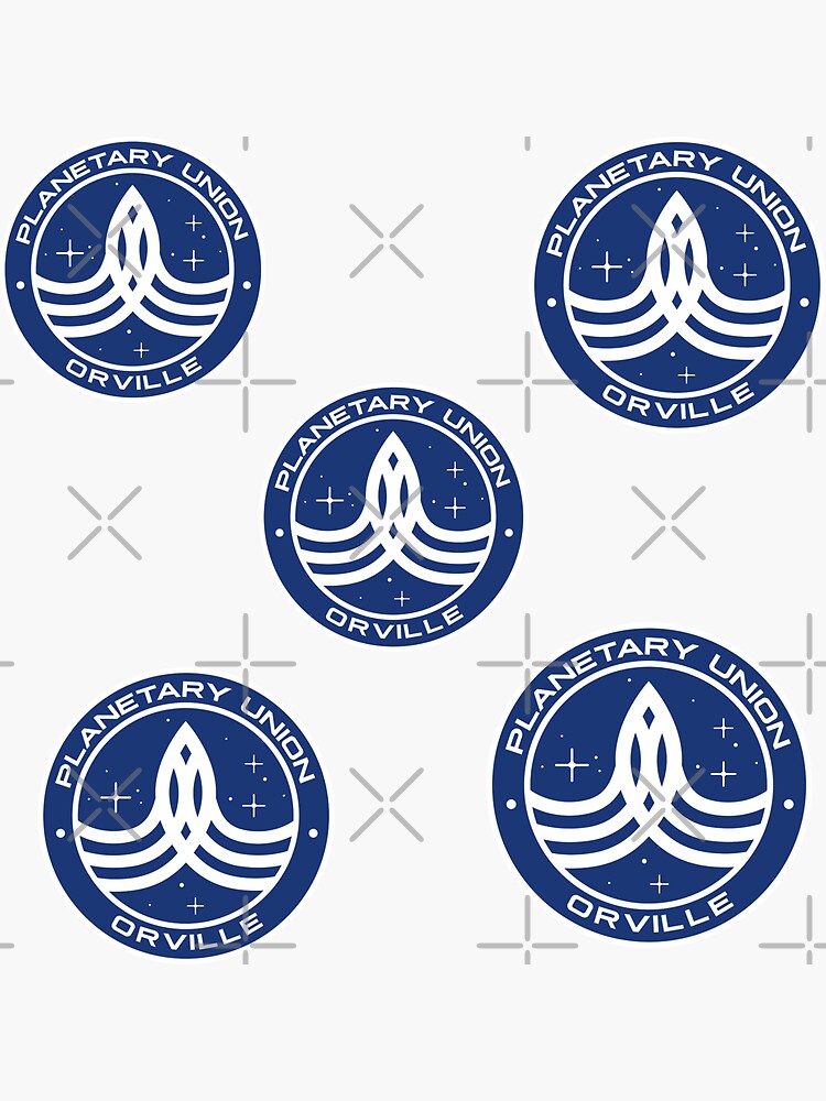 "Planetary Union sticker set of 5" Sticker by BeyondGraphic | Redbubble