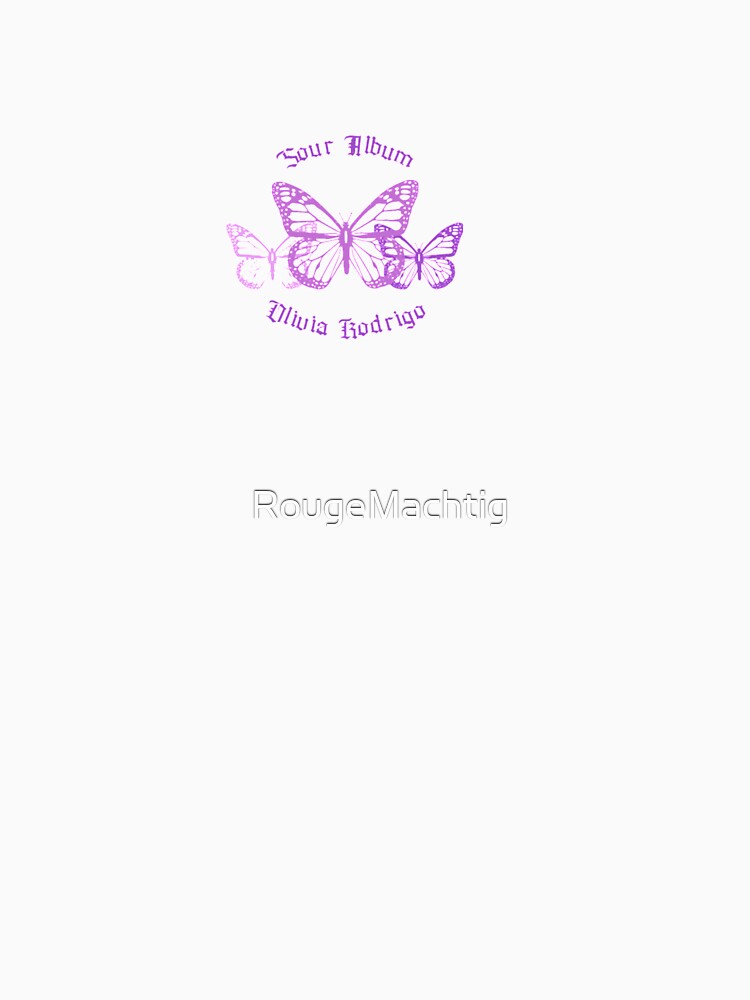 "SOUR Prom Olivia Rodrigo Purple butterfly" T-shirt by RougeMachtig ...