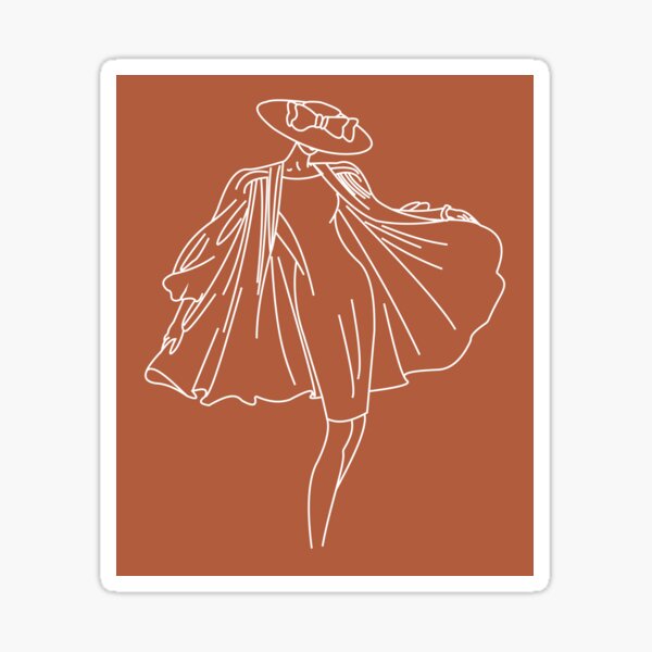 "Minimal Female Line art,Woman line art " Sticker for Sale by hiiind ...