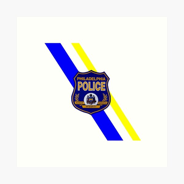 "Philadelphia Police Car Logo" Art Print by lawrencebaird | Redbubble