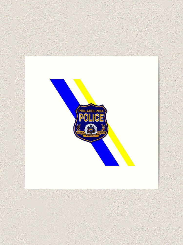 "Philadelphia Police Car Logo" Art Print by lawrencebaird | Redbubble
