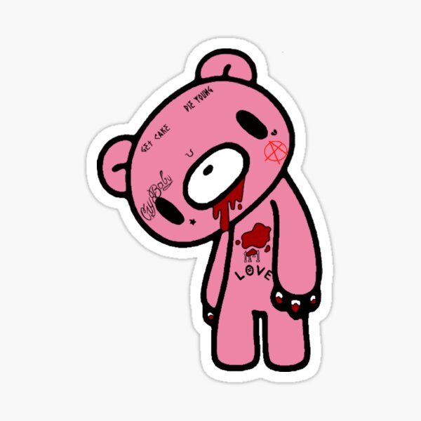 "Gloomy Gus (color)" Sticker for Sale by PEACHCORPSE | Redbubble