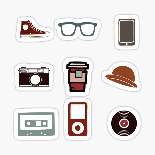 "Red sticker pack 2" Sticker for Sale by taylor-lang | Redbubble
