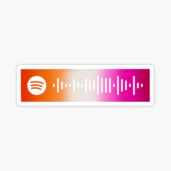 "Girls like girls Spotify scan " Sticker by JettDoesStuff | Redbubble