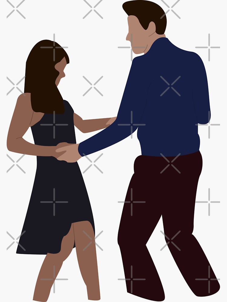 "Finchel - More than A Woman" Sticker for Sale by Scoobydoo10 | Redbubble