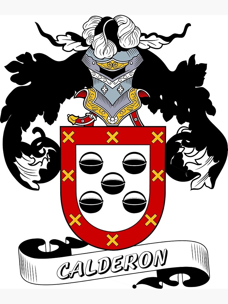 "Calderon" Canvas Print by HaroldHeraldry | Redbubble