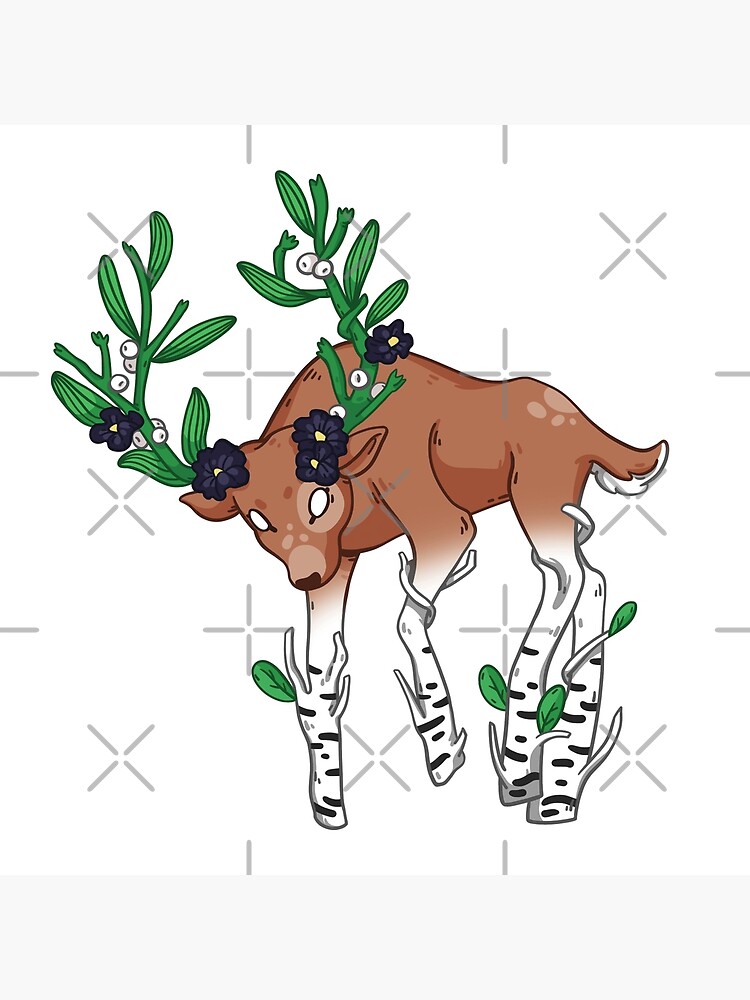 "Hollyhock Crest" Poster for Sale by GDelscribe | Redbubble