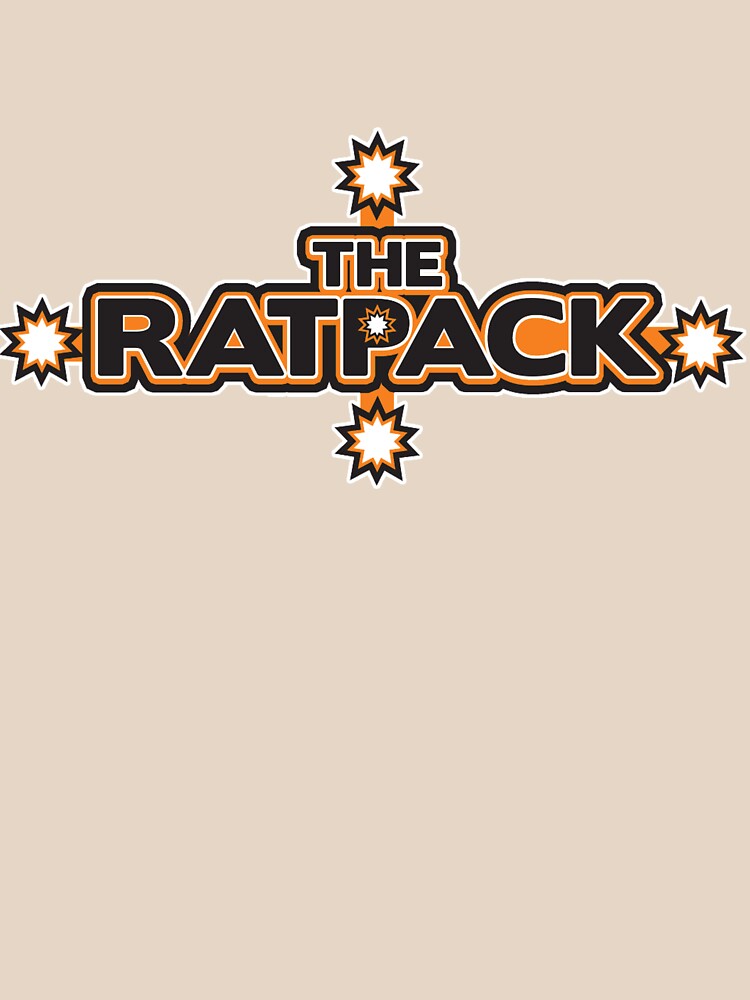 "BRDL "The Rat Pack" Logo - Clothing, Pillows & Mugs" T-shirt by BRDL ...