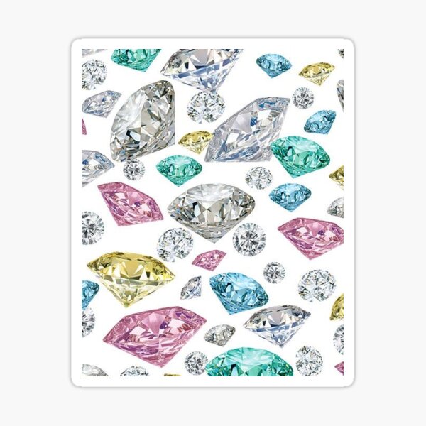 " Diamond" Sticker for Sale by hala1525 | Redbubble