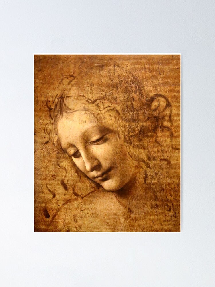 ""La Scapigliata" by Leonardo Da Vinci c 1508 Renaissance Painter. Art History" Poster by ...