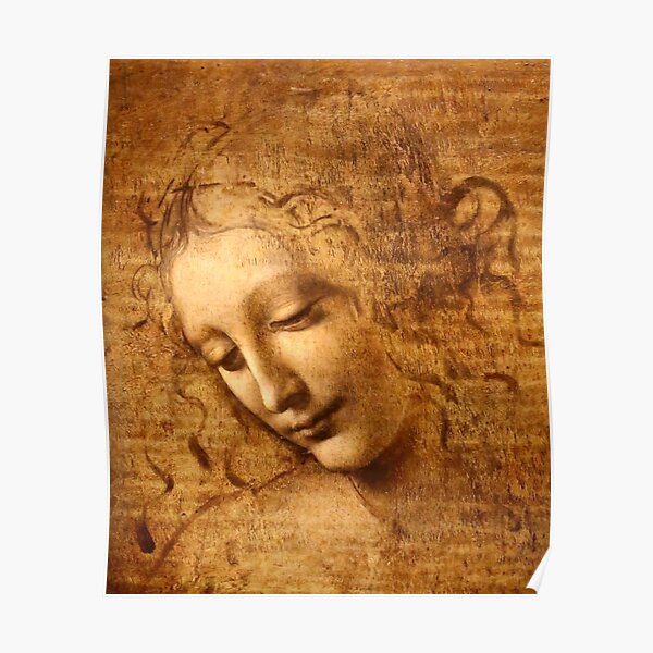 ""La Scapigliata" by Leonardo Da Vinci c 1508 Renaissance Painter. Art History" Poster by ...