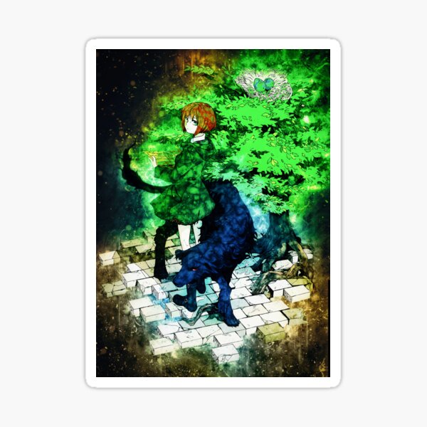 "Ruth The Ancient Magus Bride" Sticker for Sale by Spacefoxart | Redbubble