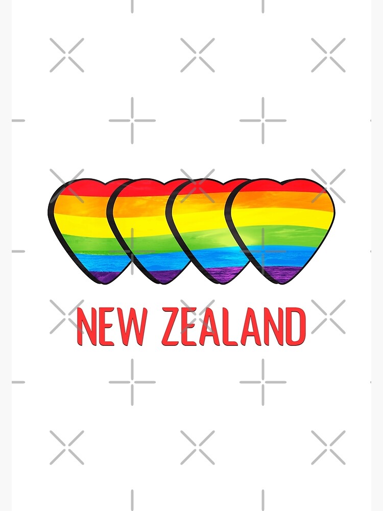 "New Zealand Gay Pride" Poster by Magartes | Redbubble