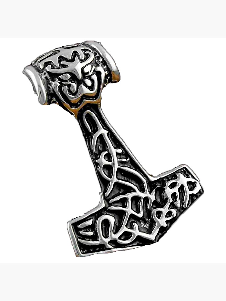 "A Mjolner, Thor's Hammer" Sticker for Sale by dasdeeboot | Redbubble