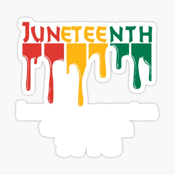 "Juneteenth Vibes Only Juneteenth June " Sticker by Jasapparell | Redbubble