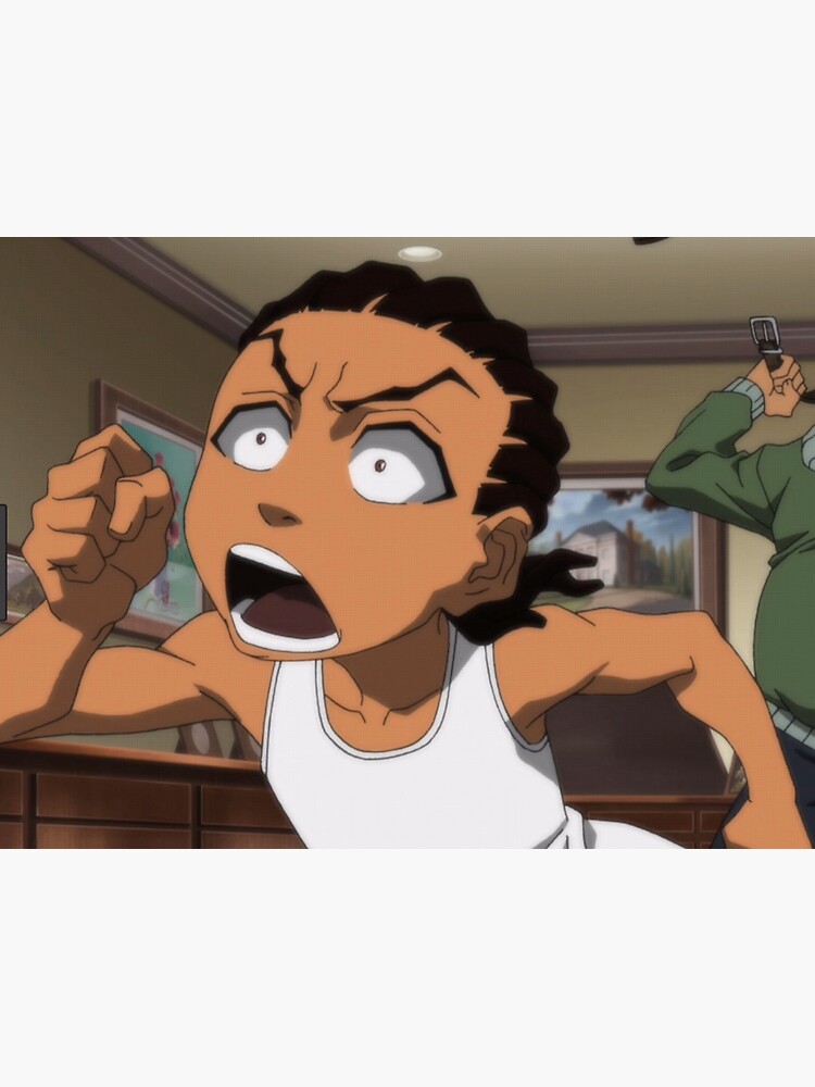"Boondocks riley scared" Sticker for Sale by jaycambridge | Redbubble