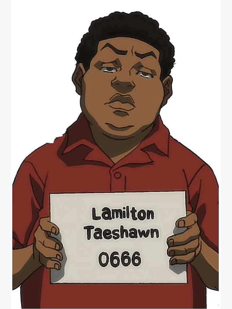 "Boondocks mugshot" Art Board Print for Sale by jaycambridge | Redbubble