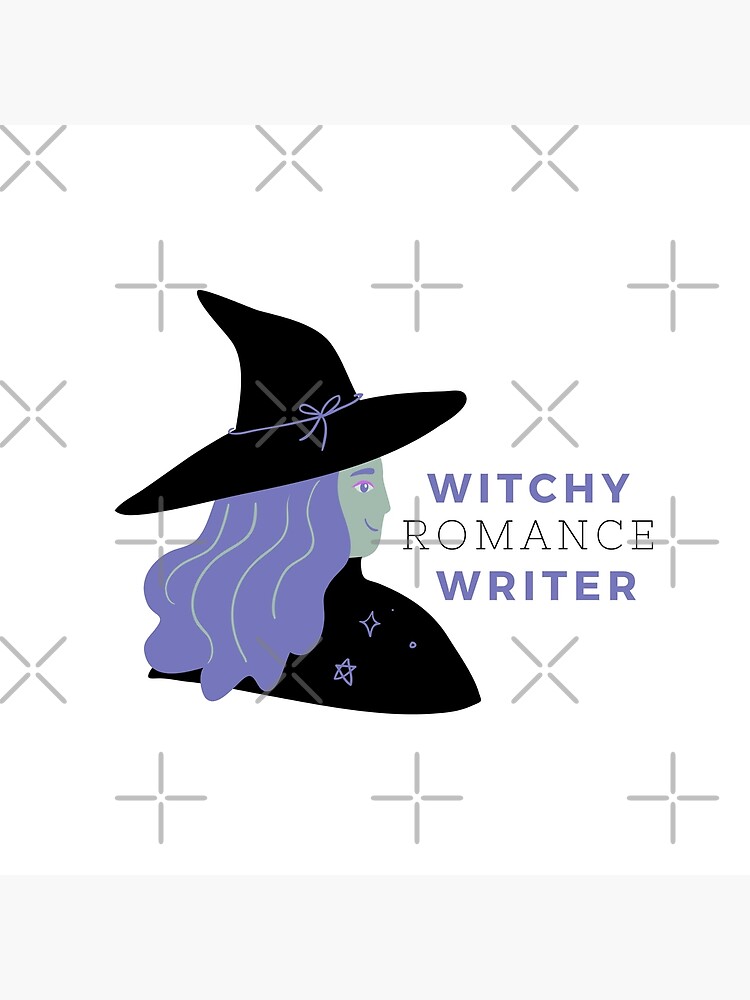 "Witchy Romance Writer" Poster by WhipsAndKisses | Redbubble