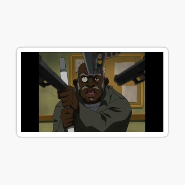 "Uncle Ruckus boondocks" Sticker for Sale by jaycambridge | Redbubble