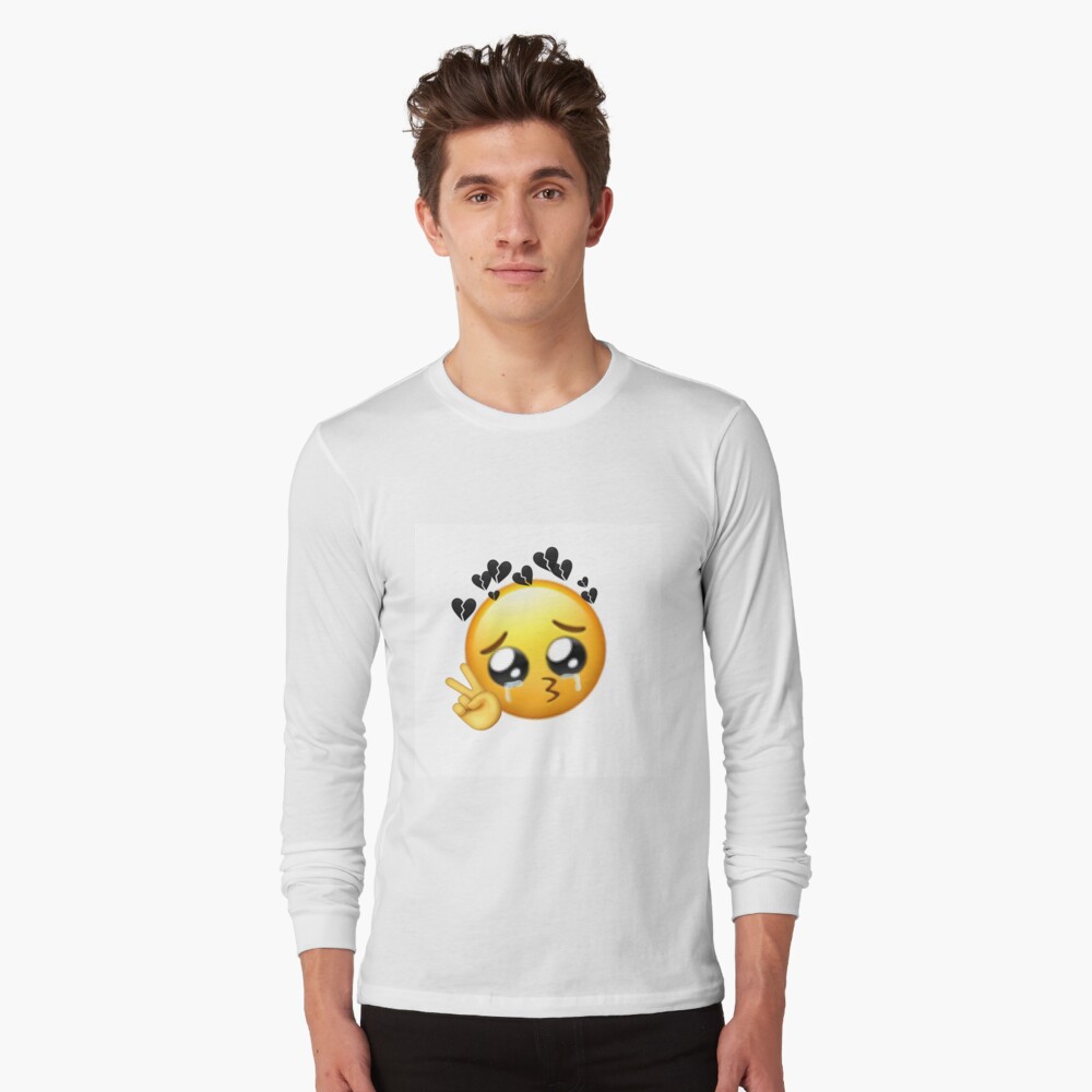 "cute pitiful emoji" Sticker for Sale by minah05 | Redbubble