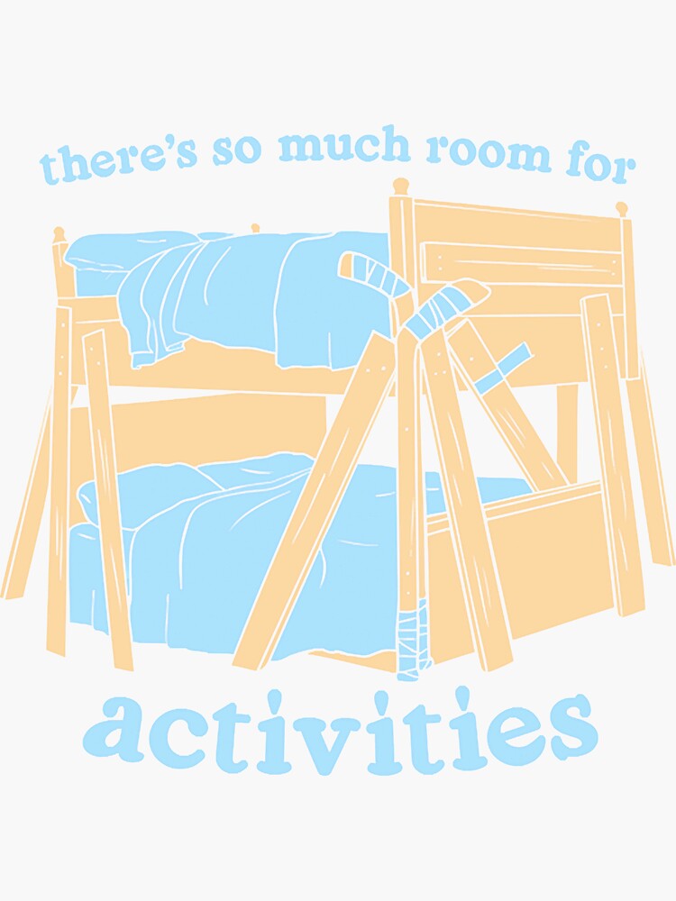 "Theres So Much Room" Sticker for Sale by cutaooda | Redbubble
