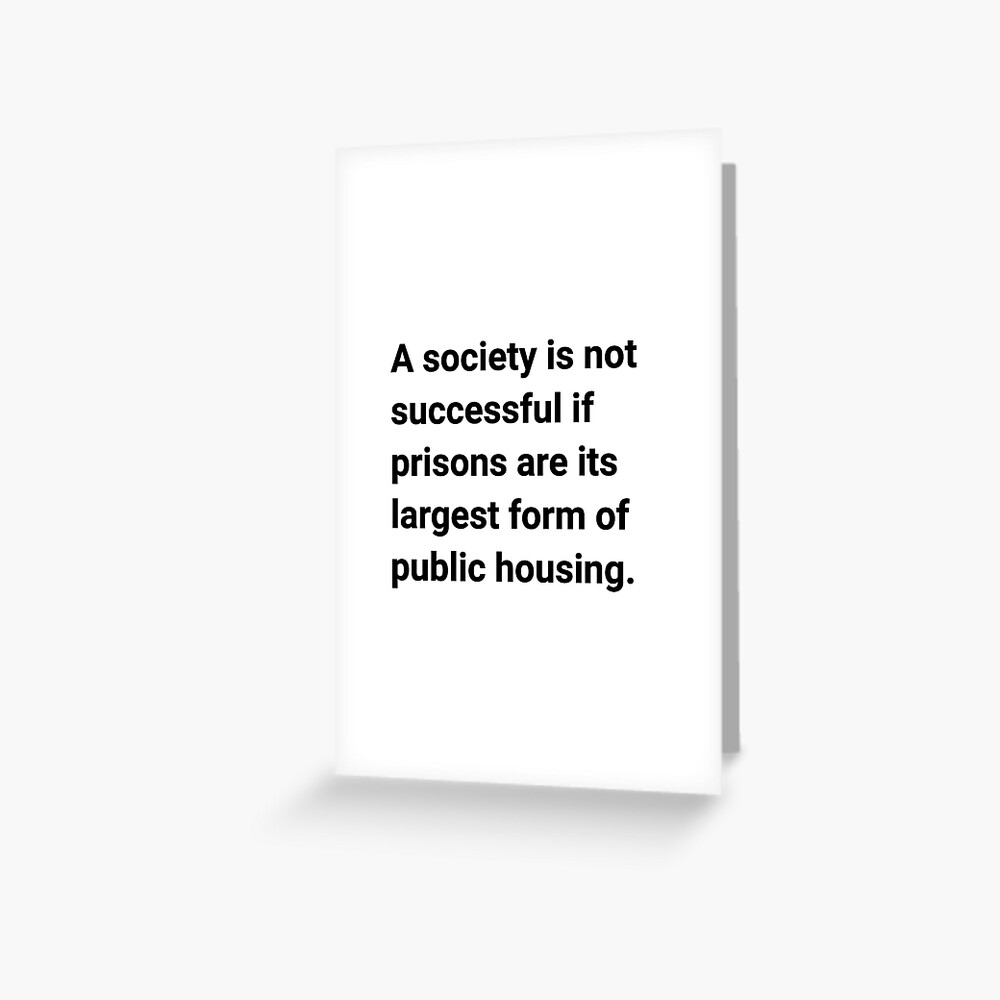 "Prisons as Public Housing White BG" Sticker for Sale by lavenderlamb ...