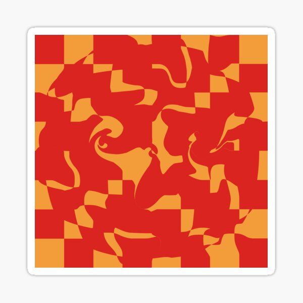 "MD No.14" Sticker for Sale by MeltingDesigns | Redbubble