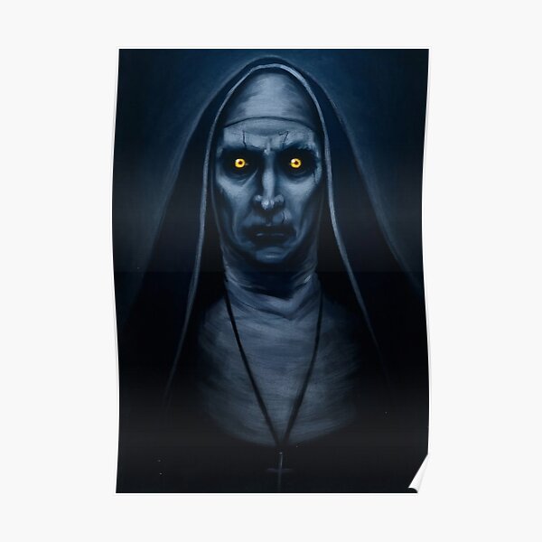"Valak Painting" Poster by mariapaarkk | Redbubble