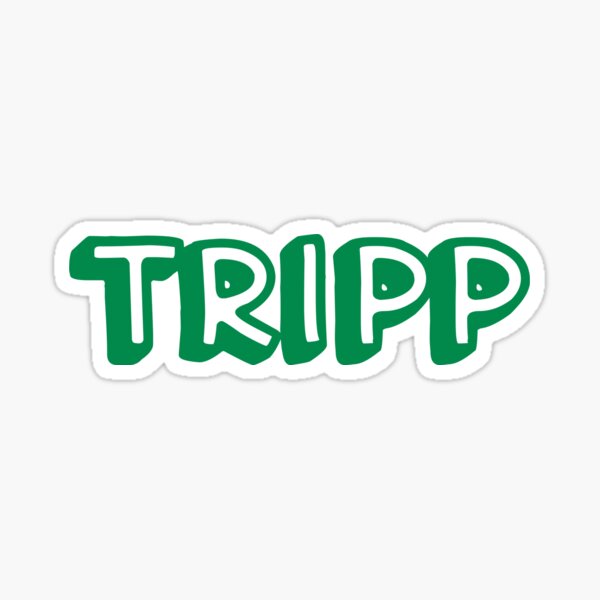 "TRIPP" Sticker for Sale by kikojipo | Redbubble