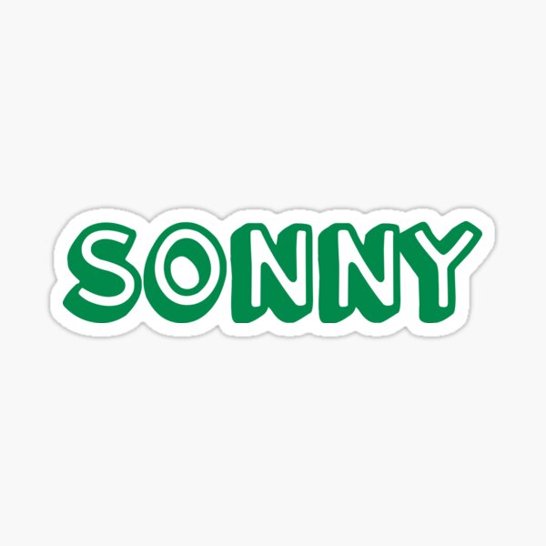 "SONNY" Sticker by kikojipo | Redbubble
