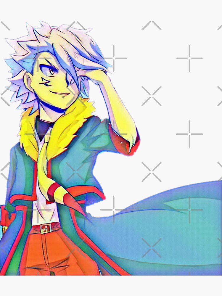 Pegatina «Suoh Genji - Beyblade Burst Turbo» de AyushTuber | Redbubble