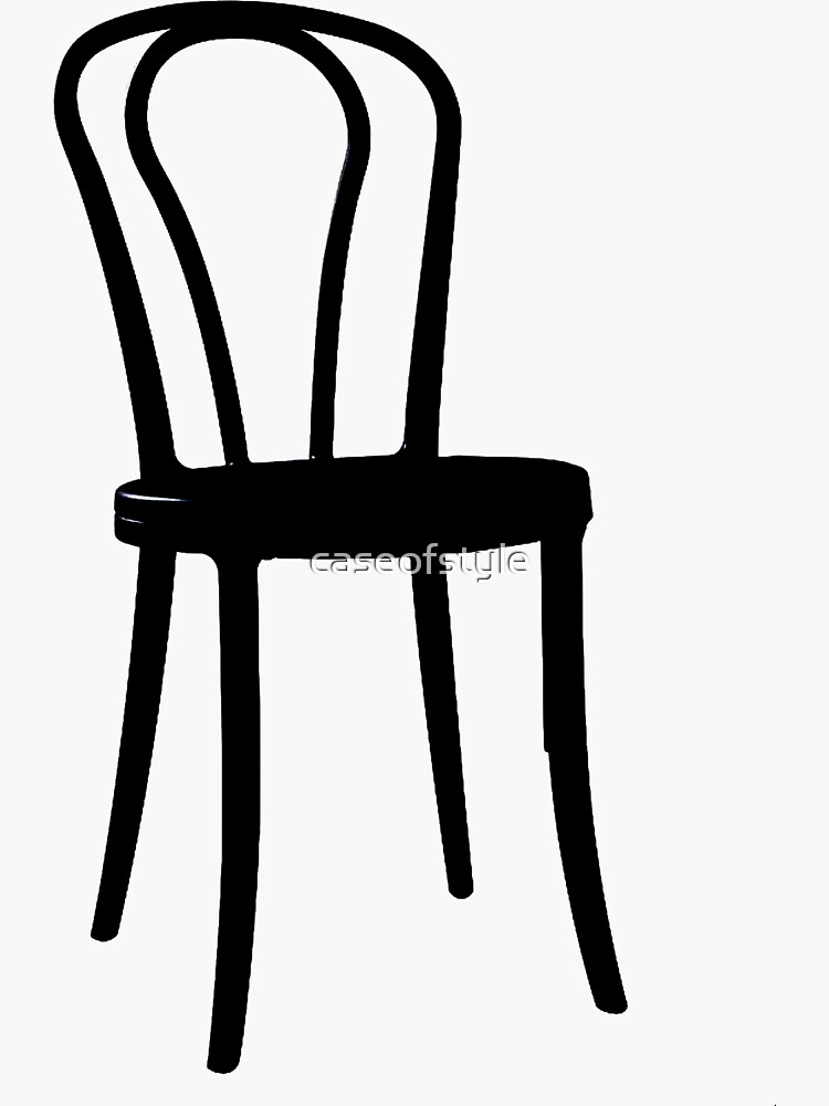 "Thonet Chair no.18" Sticker for Sale by caseofstyle | Redbubble