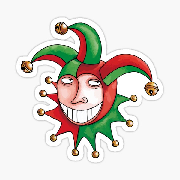 "Jester Brugse Zot - Belgian Beer" Sticker for Sale by Jalickar | Redbubble