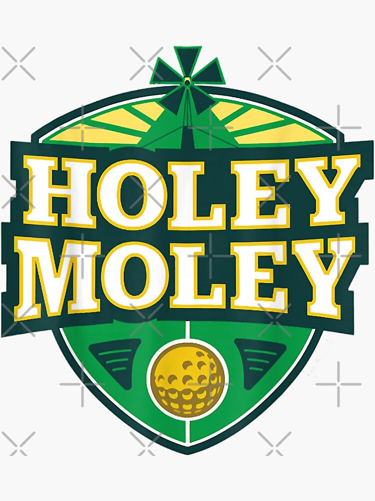 "Holey - Moley - Holey Moley" Sticker for Sale by Telarty | Redbubble