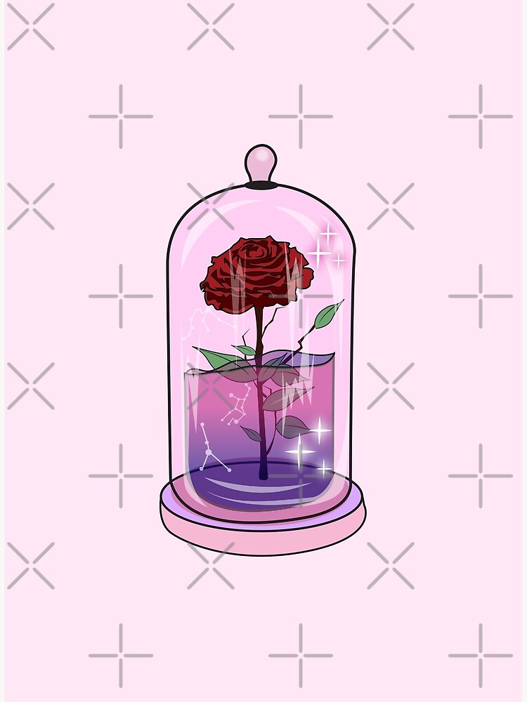 "Enchanted rose l aesthetic enchanted flower" Poster for Sale by Bossin ...