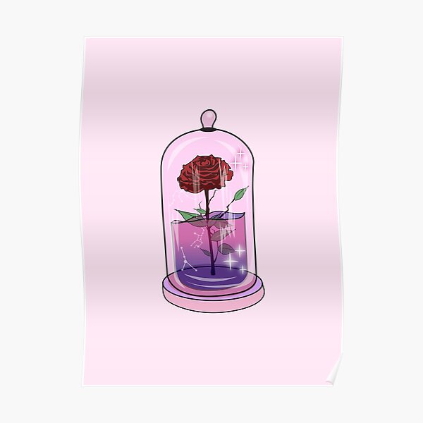 "Enchanted rose l aesthetic enchanted flower" Poster for Sale by Bossin ...