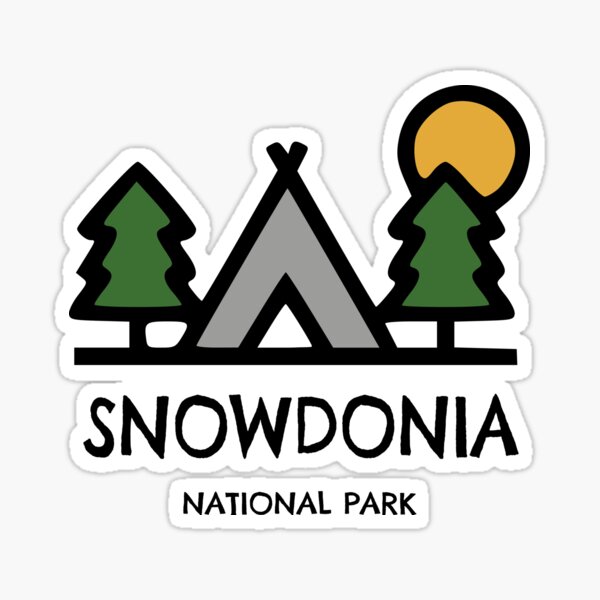 "Snowdonia National Park" Sticker for Sale by esskay | Redbubble