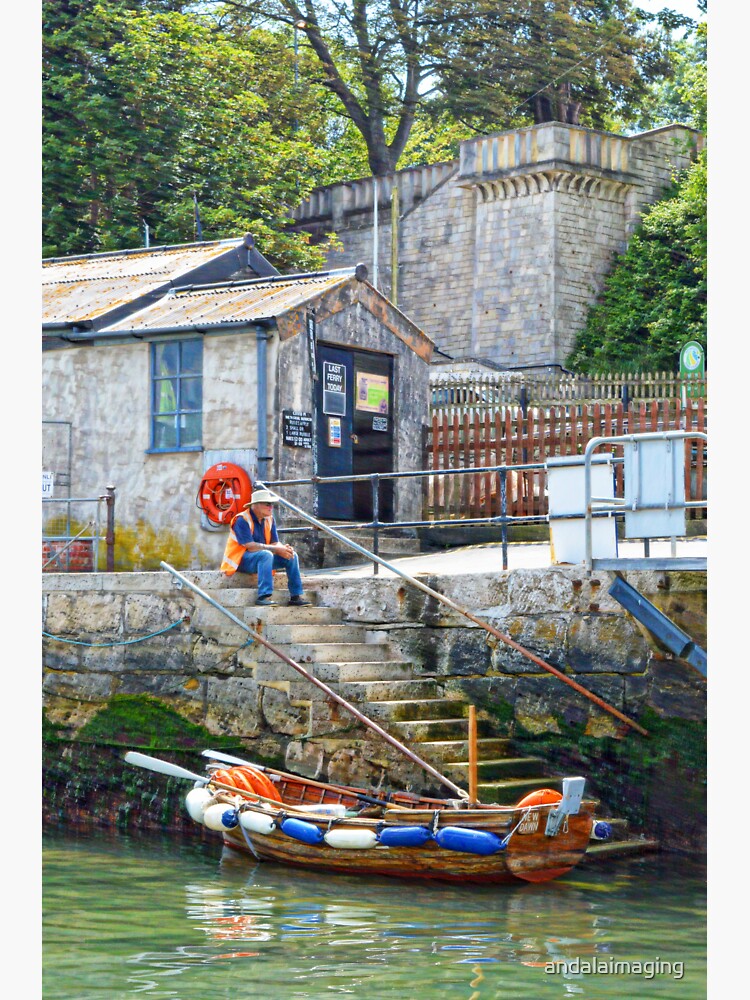 "Ferryman" Sticker for Sale by andalaimaging | Redbubble