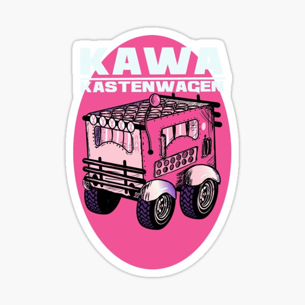 "Delivery Van Pink Camper Camping Tents Transporter Beer Box Bus ...